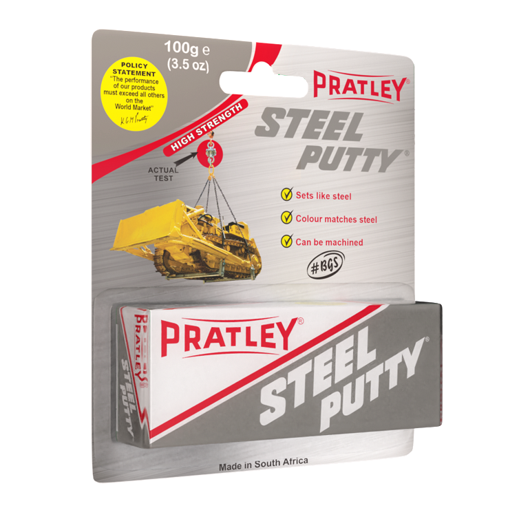 Pratley Steel Putty – High Strength Metal Repair Epoxy